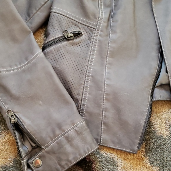 Anthropologie | Jackets & Coats | Hei Hei Vegan Leather Jacket | Poshmark